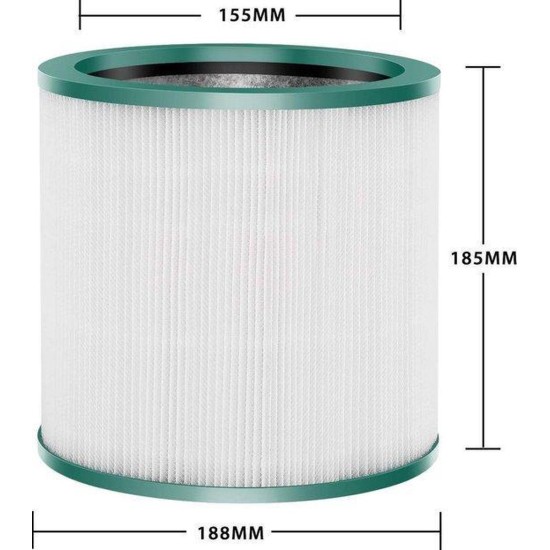 Dyson HEPA-filter TP03 / TP02 / TP01 / BP01 / 967089-17 van Alapure ALA ...